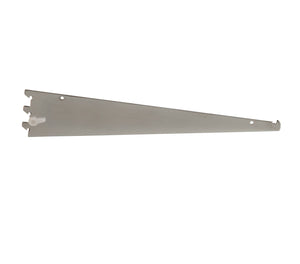 Shelf Bracket, A-Line, Heavy Duty, 10"-14", w/ front lip, Cam Lock, Ch ...