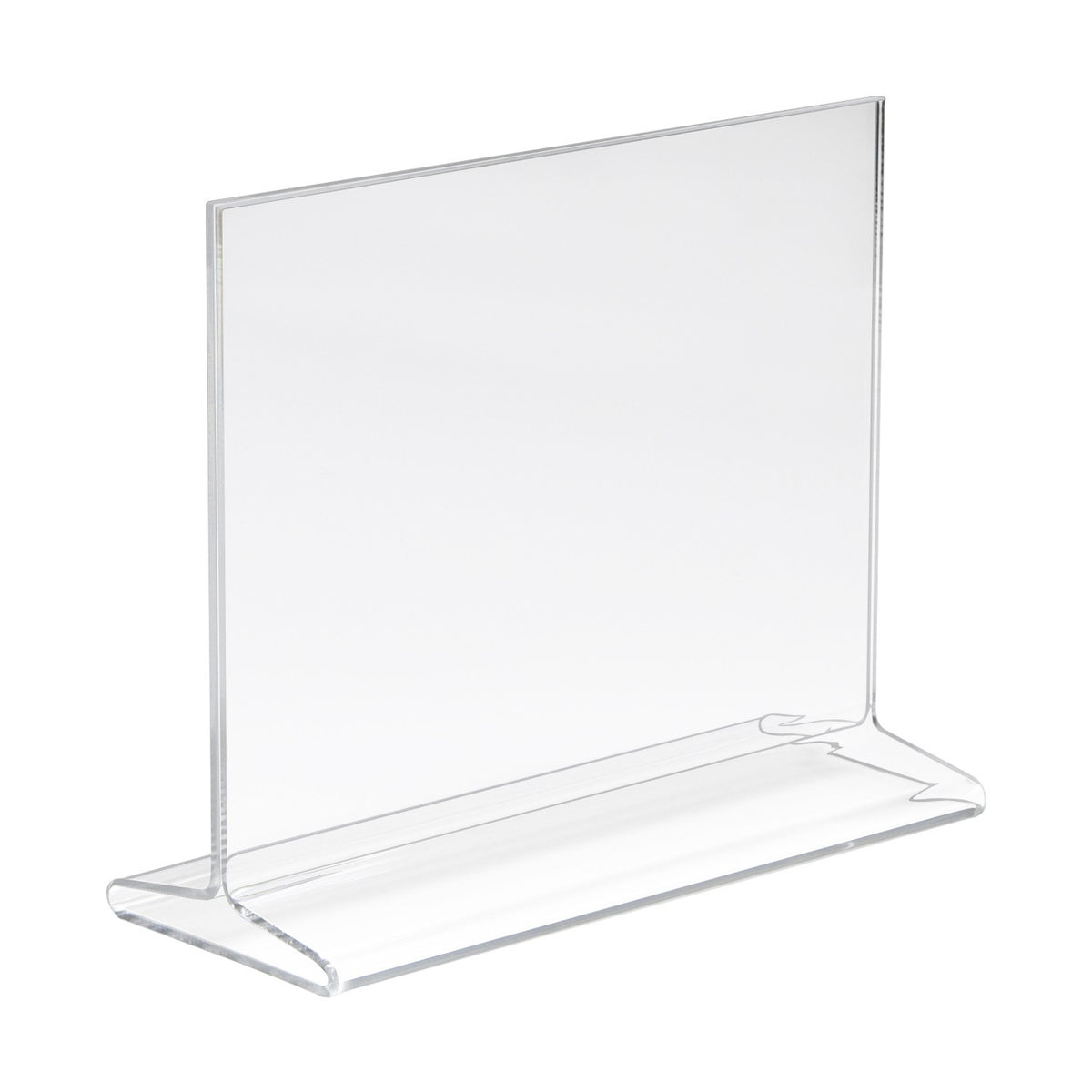 Signholder, Counter Top, 5-1/2"H X 7"W Top Load Plexi ...
