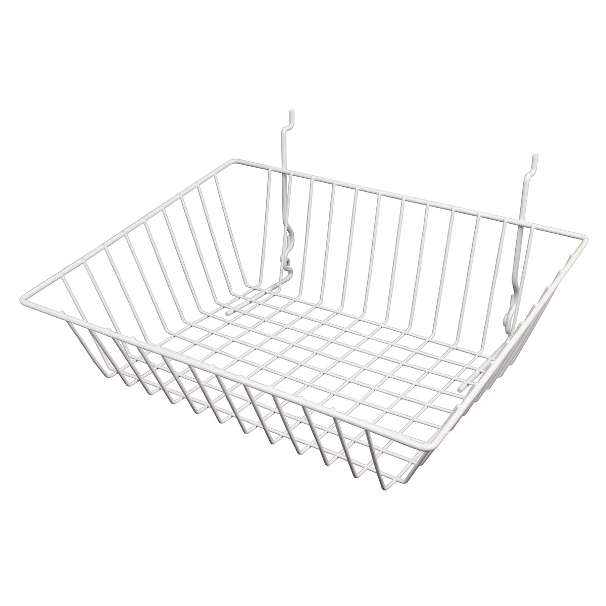 All Purpose Sloped Retail Display Basket, 15" x 12" x 5 ...