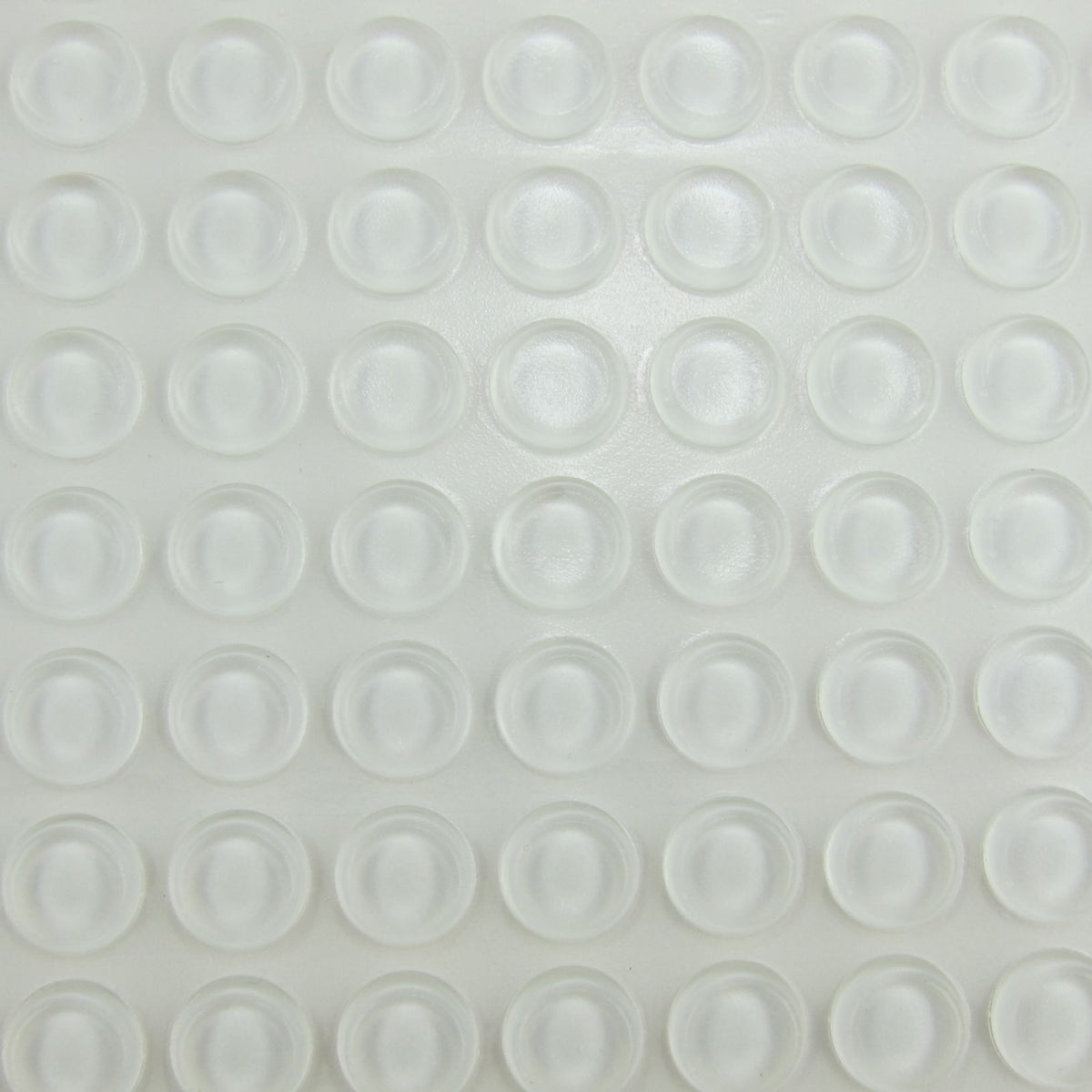 1/2" Clear Rubber Bumpers for Faceouts (Strip of 10 ...