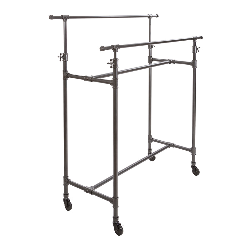 Pipeline - Adjustable Double Bar Box Rack| capitolhardwarellc.com